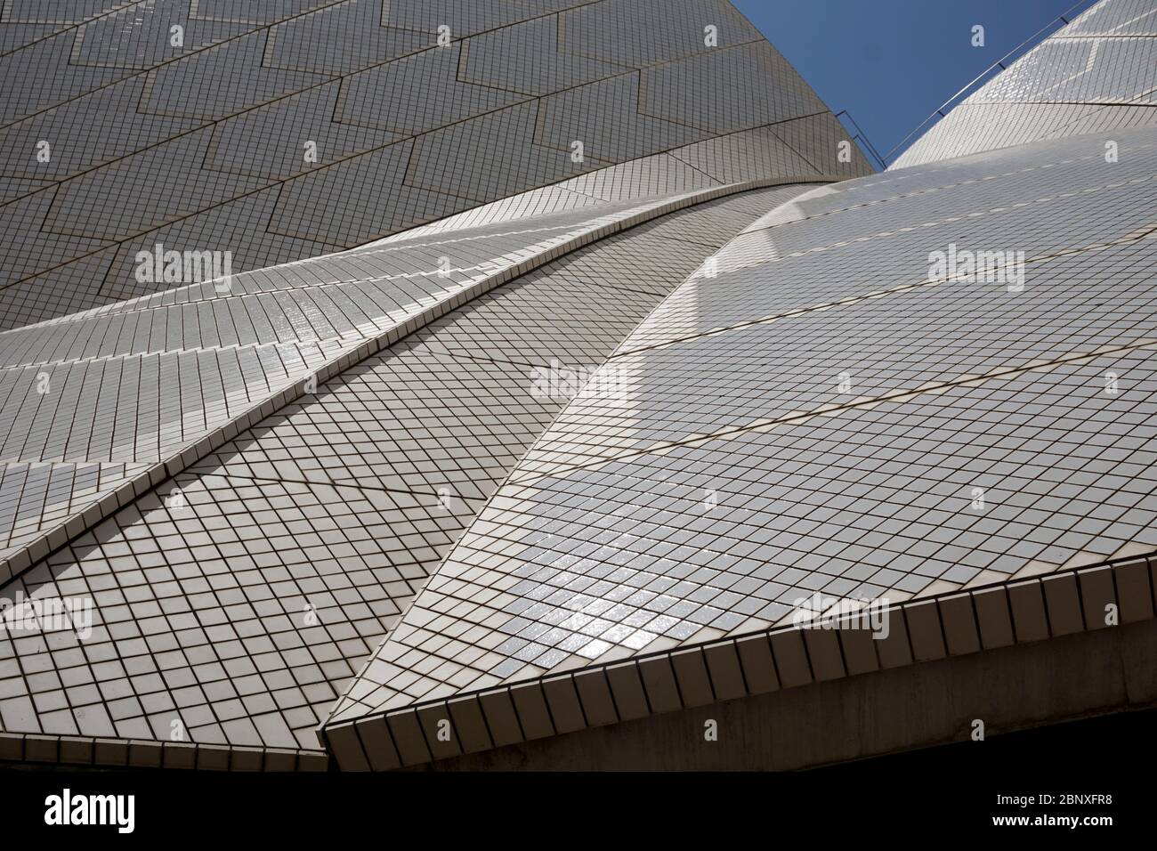 pattern of roof tiles on Sydney opera house, Australia Stock Photo - Alamy