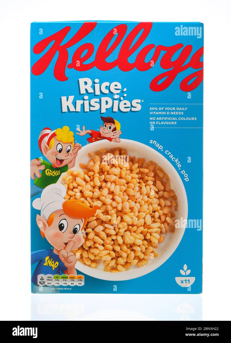 Box of kelloggs rice krispies Cut Out Stock Images & Pictures - Alamy