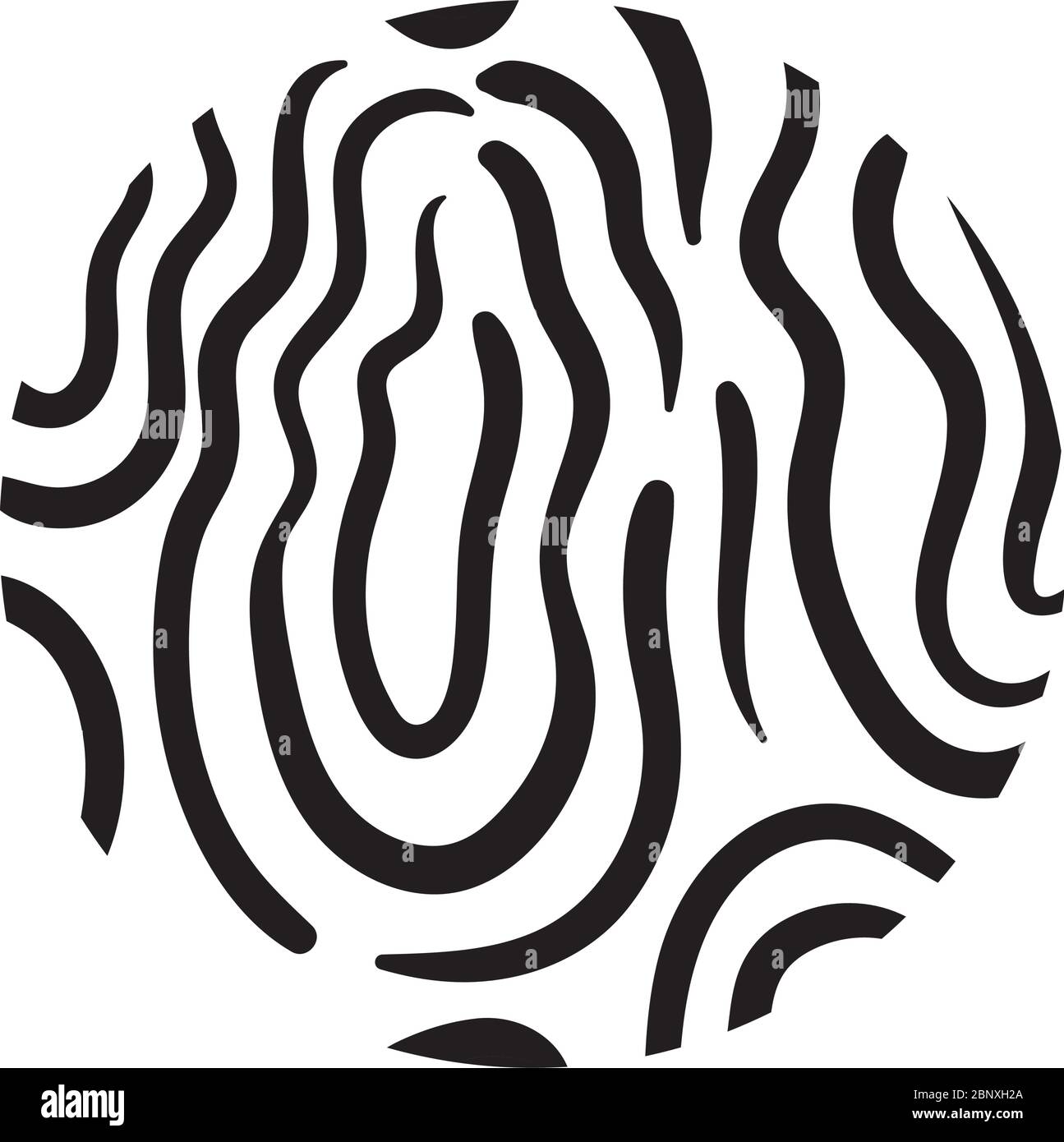 waves organic pattern line style Stock Vector Image & Art - Alamy