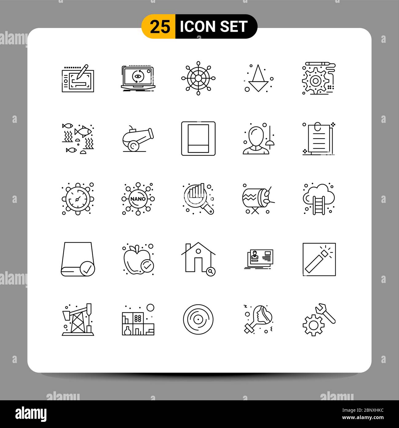 Marine engineering Stock Vector Images - Alamy