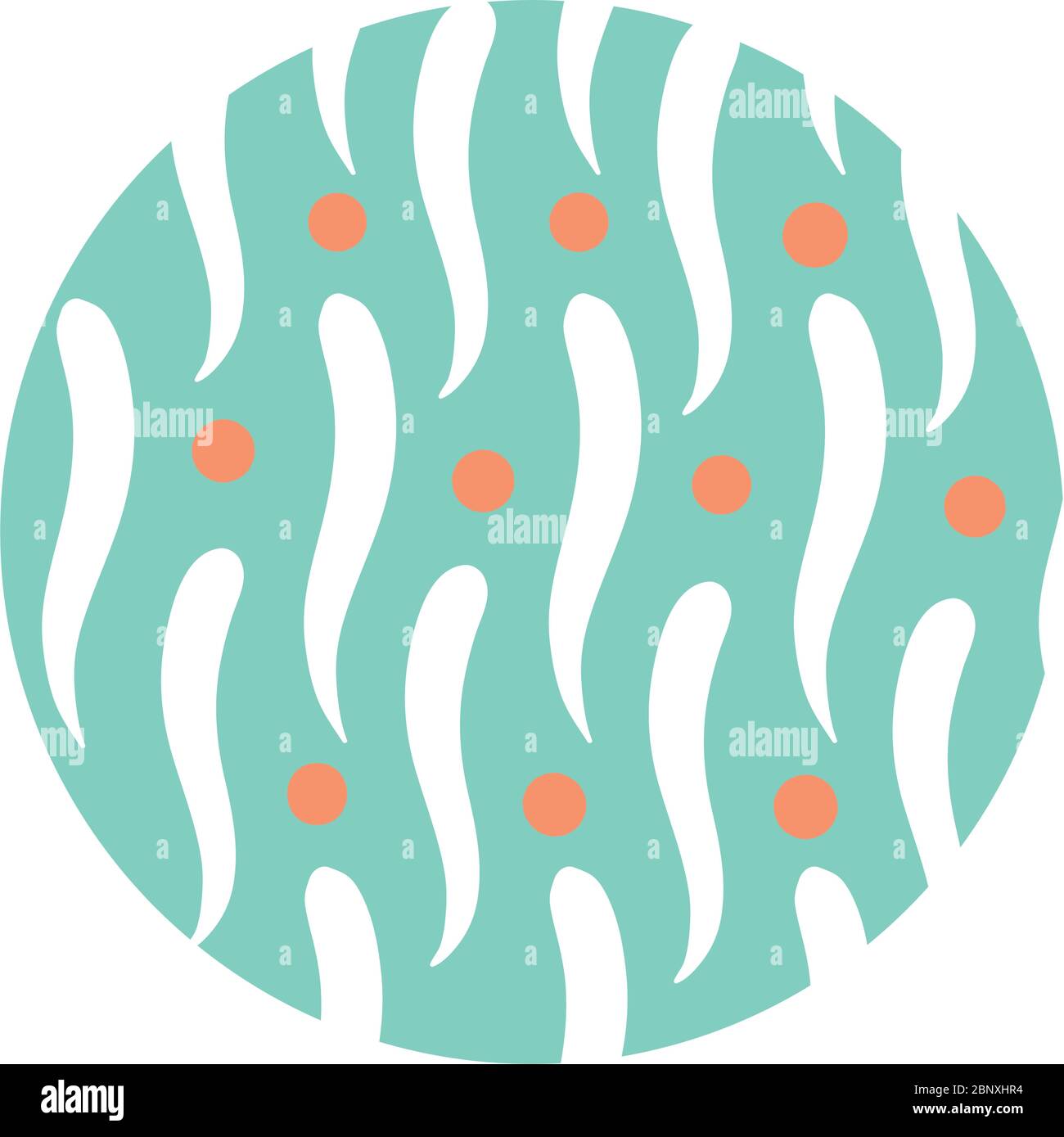 lines and points organic pattern block style Stock Vector Image & Art ...