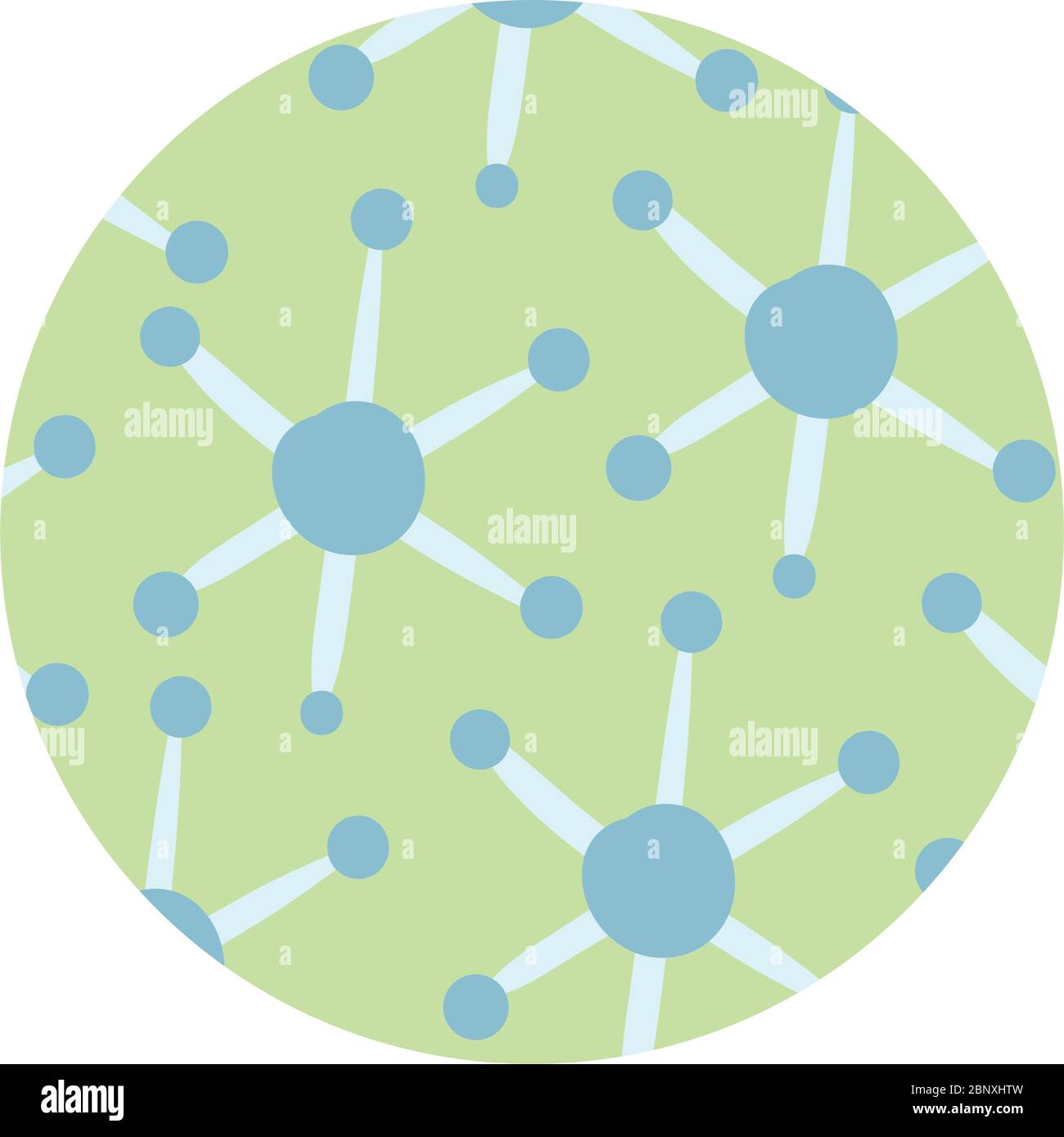flowers organic pattern block style Stock Vector Image & Art - Alamy
