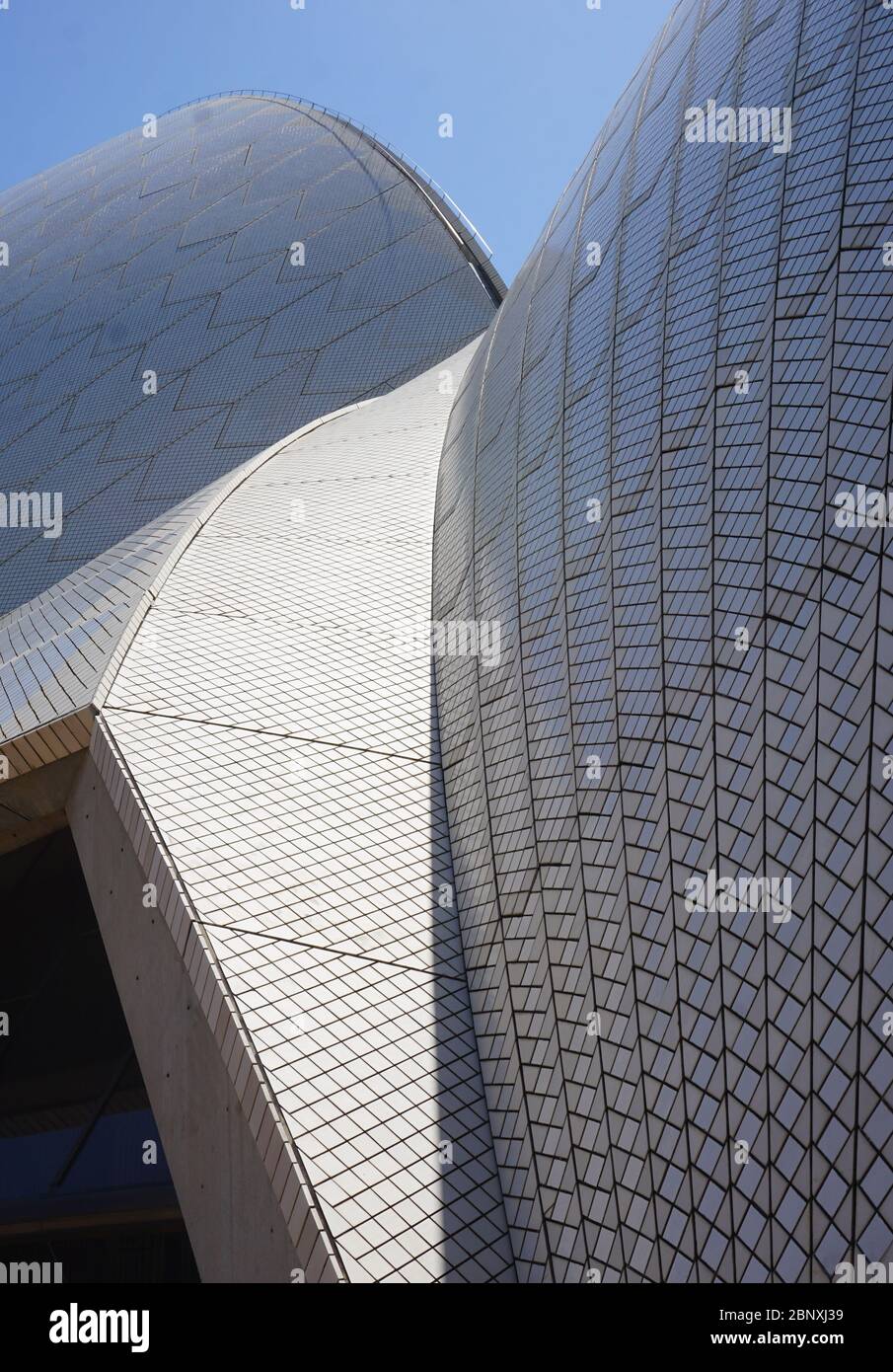 pattern of roof tiles on Sydney opera house, Australia Stock Photo - Alamy