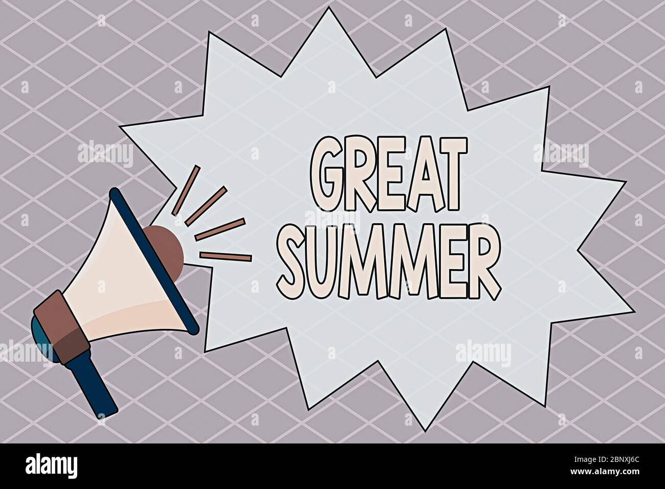 Conceptual hand writing showing Great Summer. Concept meaning Having ...