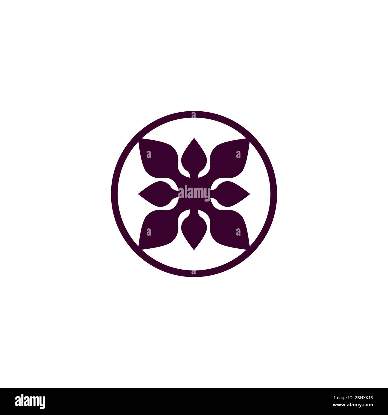 Decoration Flower Logo Template Illustration Design. Vector EPS 10 ...