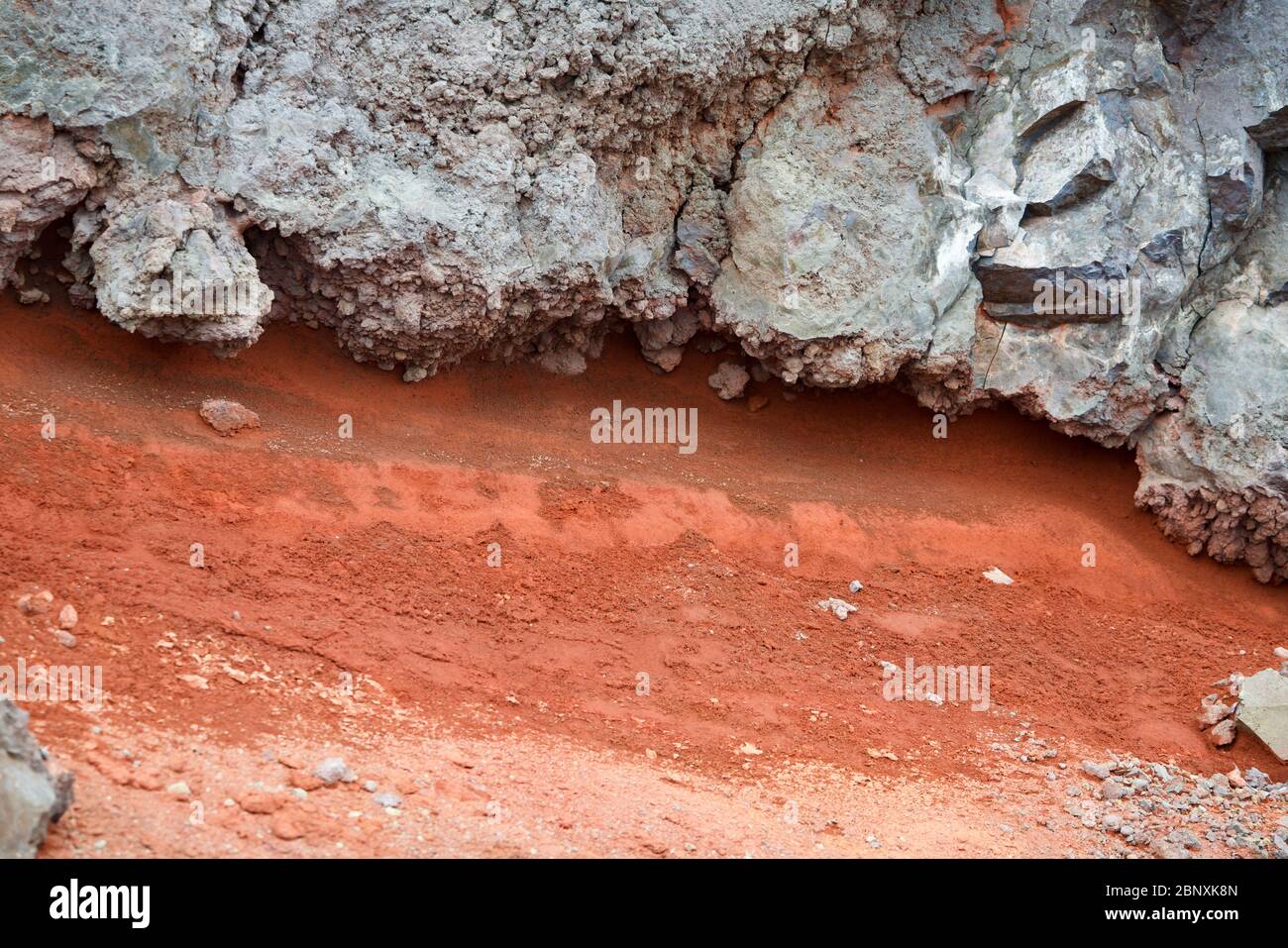 Red stone surface volcanic hi-res stock photography and images - Alamy