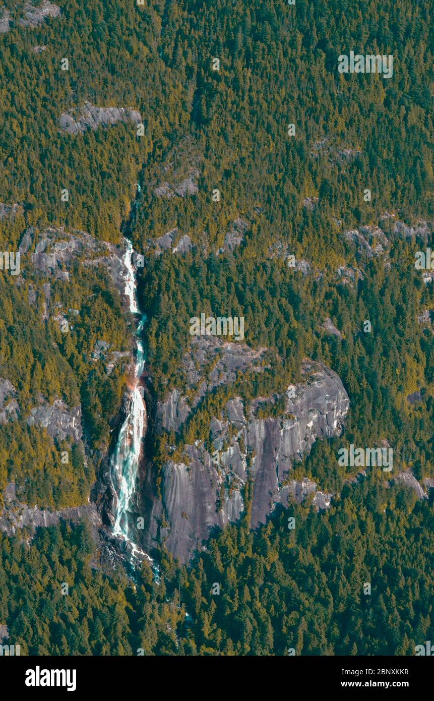Aerial view waterfall hi-res stock photography and images - Alamy