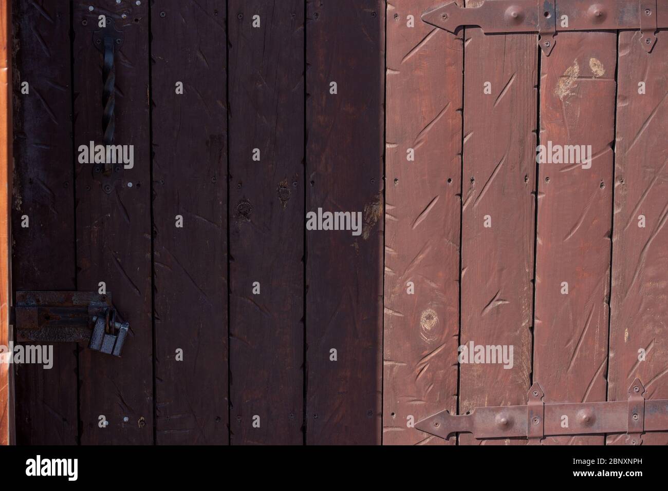wood texture. Wood planks in daylight. Texture for designers ...