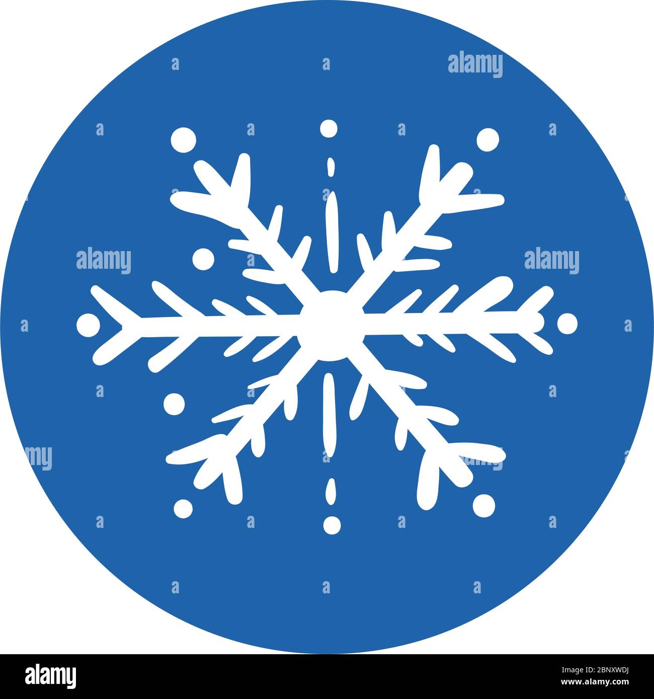 snowflake ice block style icon Stock Vector Image & Art - Alamy