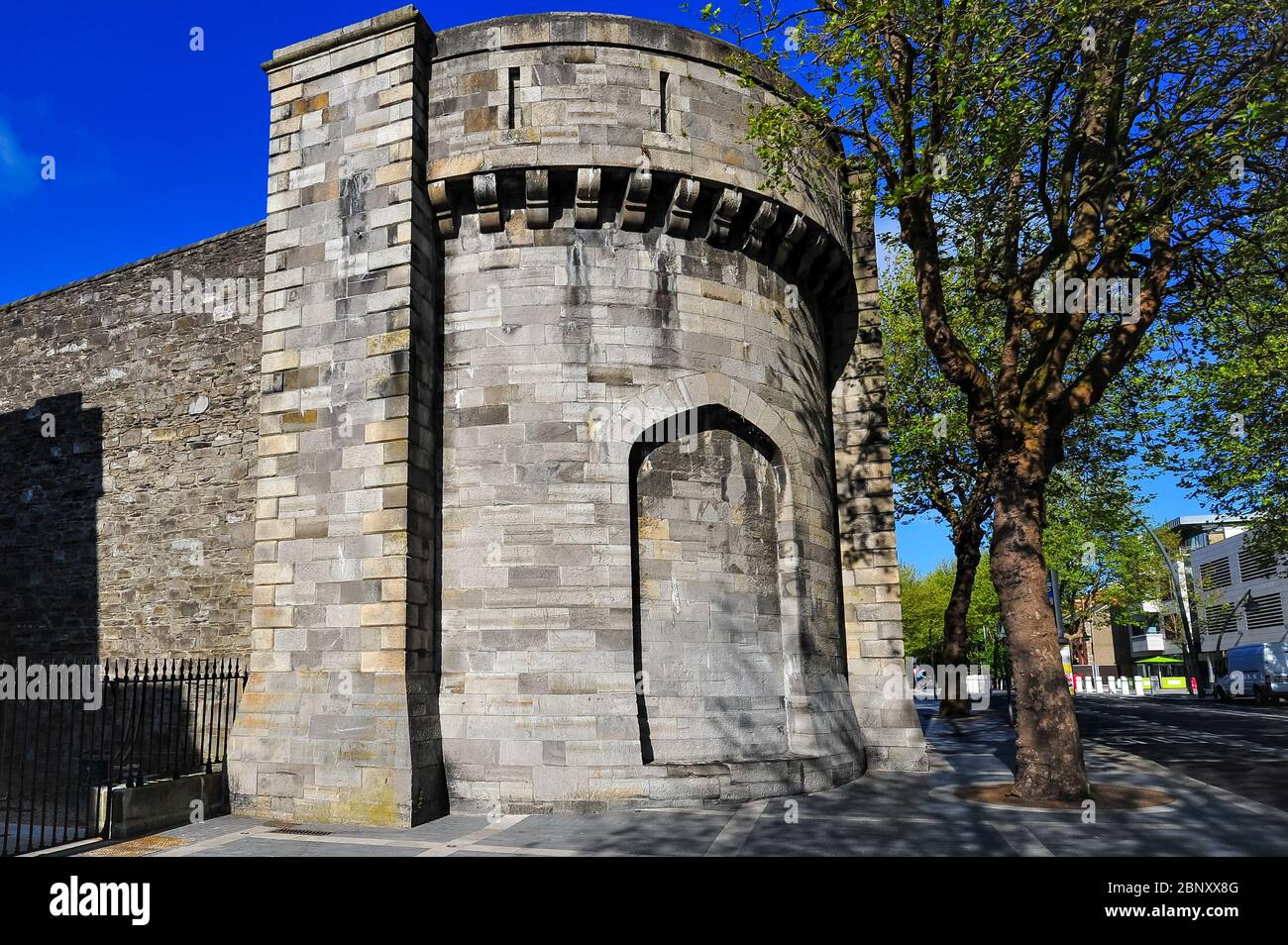 Buildings In and around the city of Dublin Ireland Stock Photo - Alamy