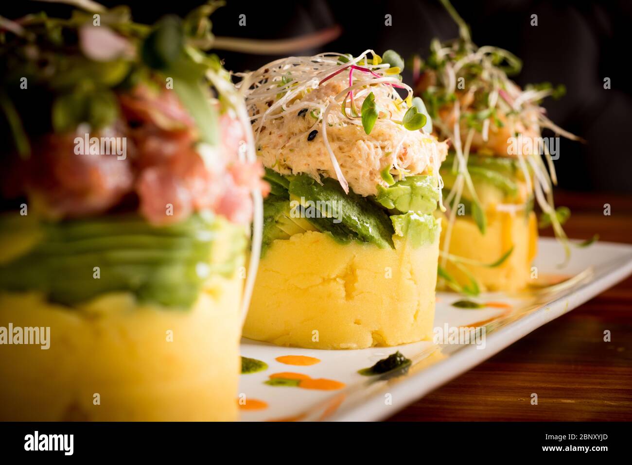 Mashed Potatoes With Peruvian Corn