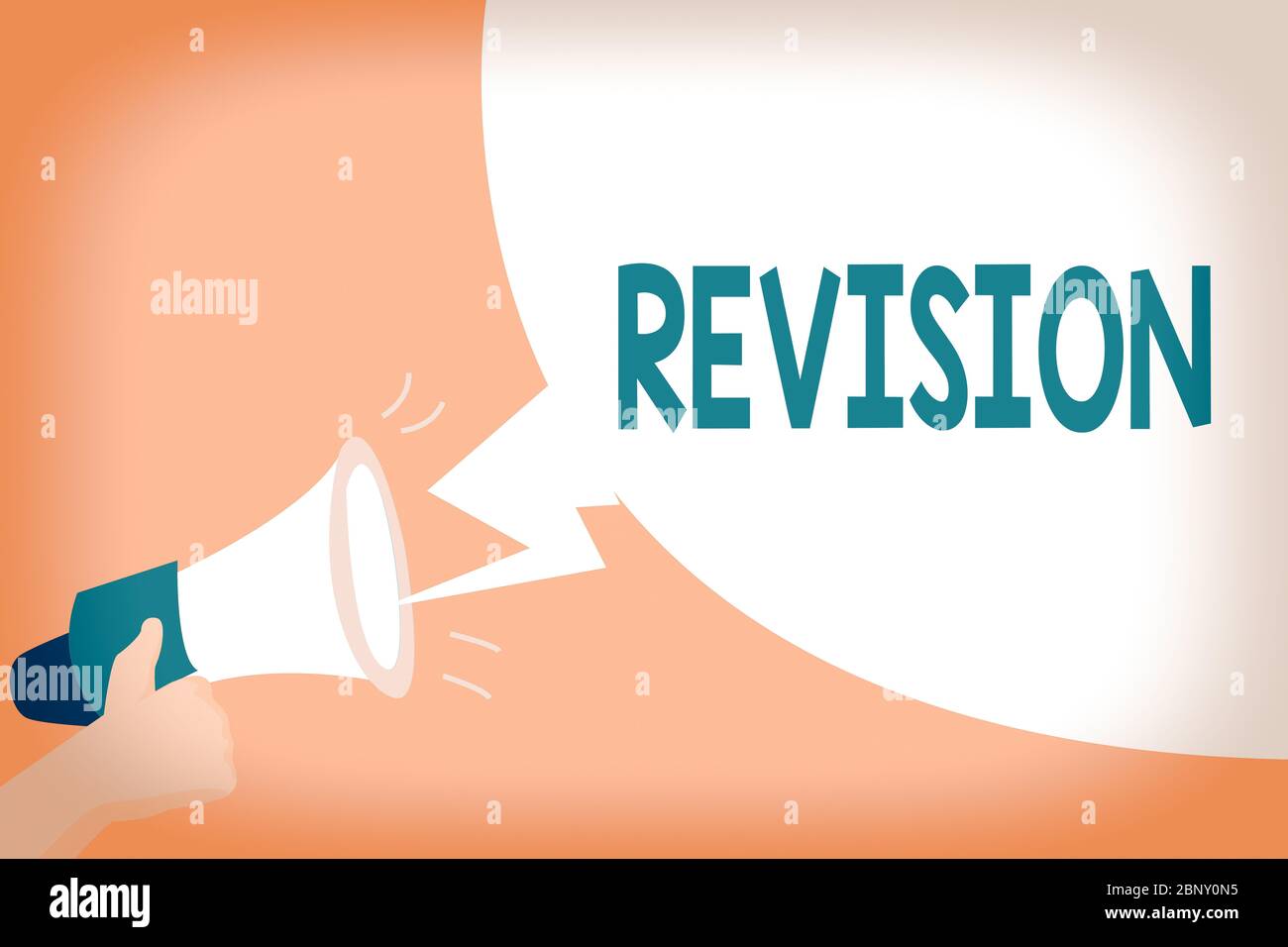 Handwriting text Revision. Conceptual photo action of revising over ...