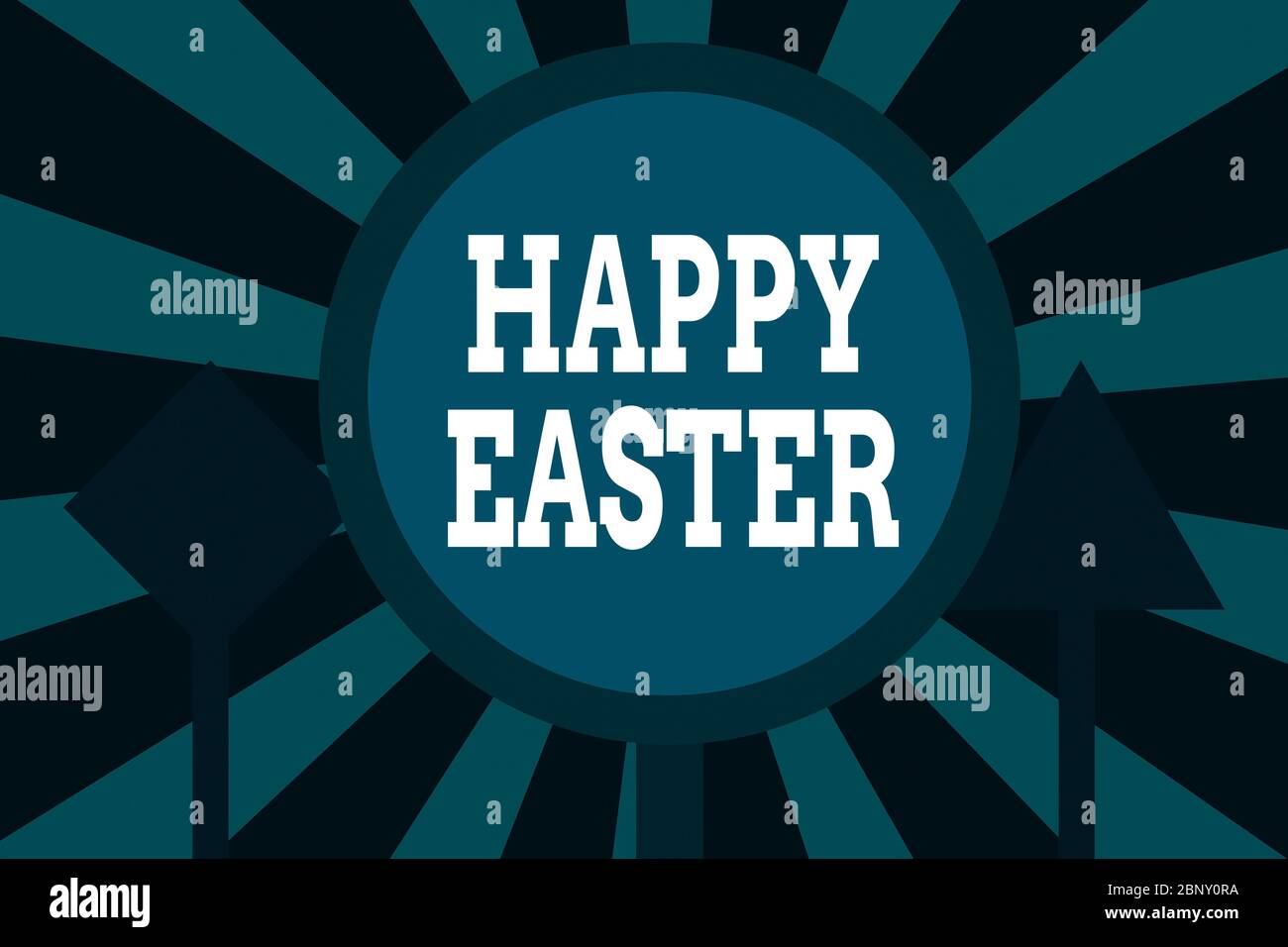 Text sign showing Happy Easter. Business photo showcasing Christian ...