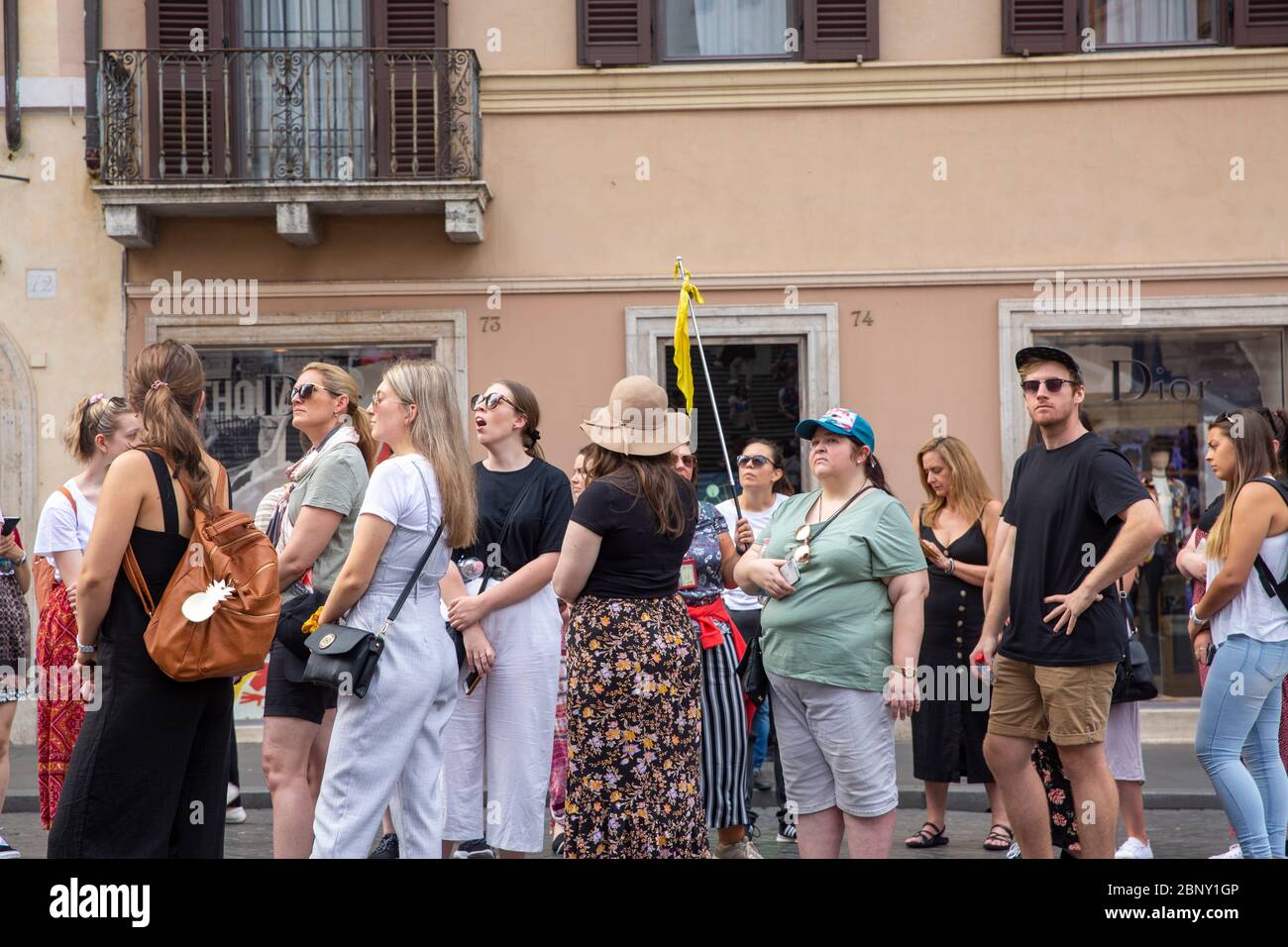 Tour leader flag hi-res stock photography and images - Alamy
