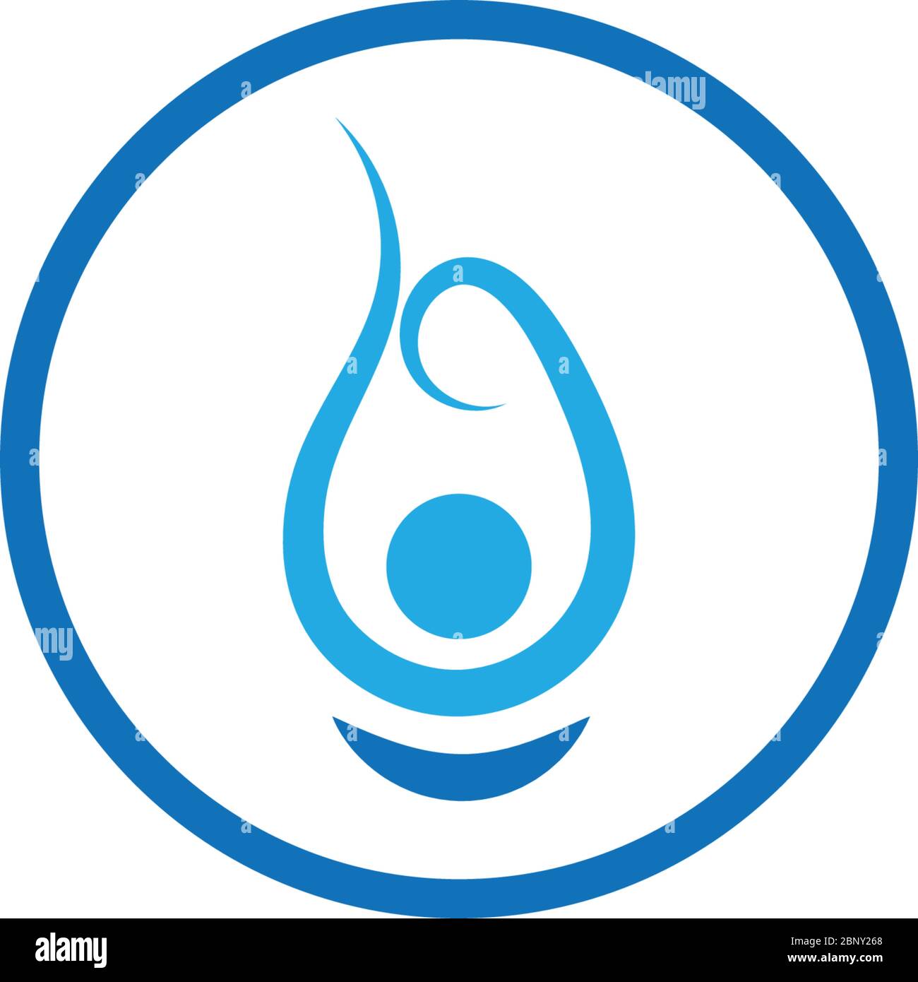 Wave logo concept icon illustration Stock Vector Image & Art - Alamy