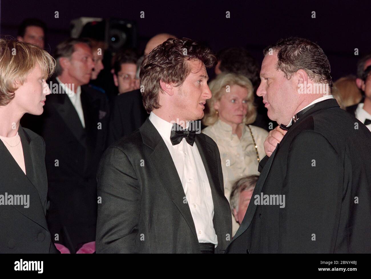CANNES, FRANCE. May 1997: Actor Sean Penn & actress Robin Wright ...