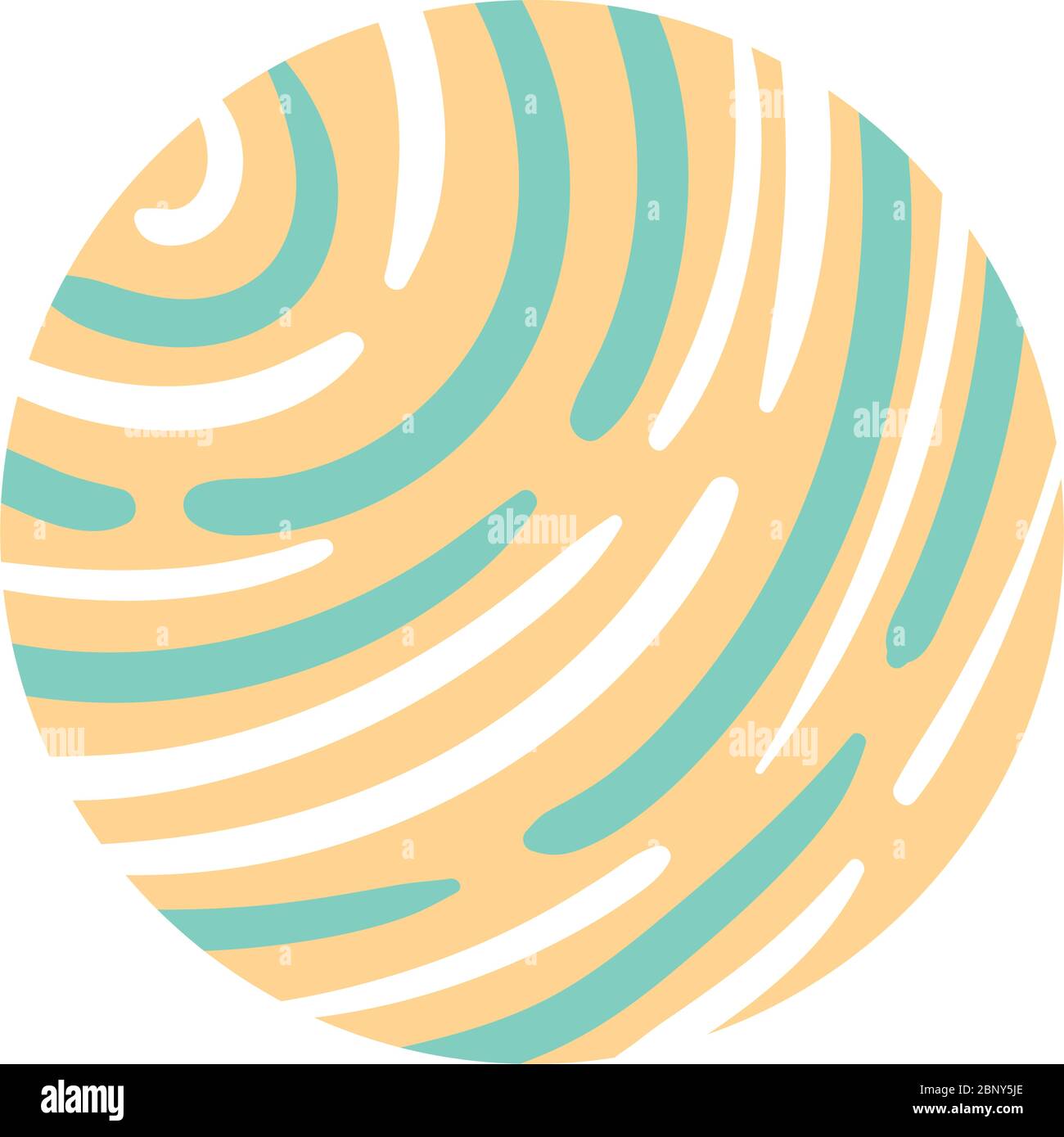 waves organic pattern block style Stock Vector Image & Art - Alamy