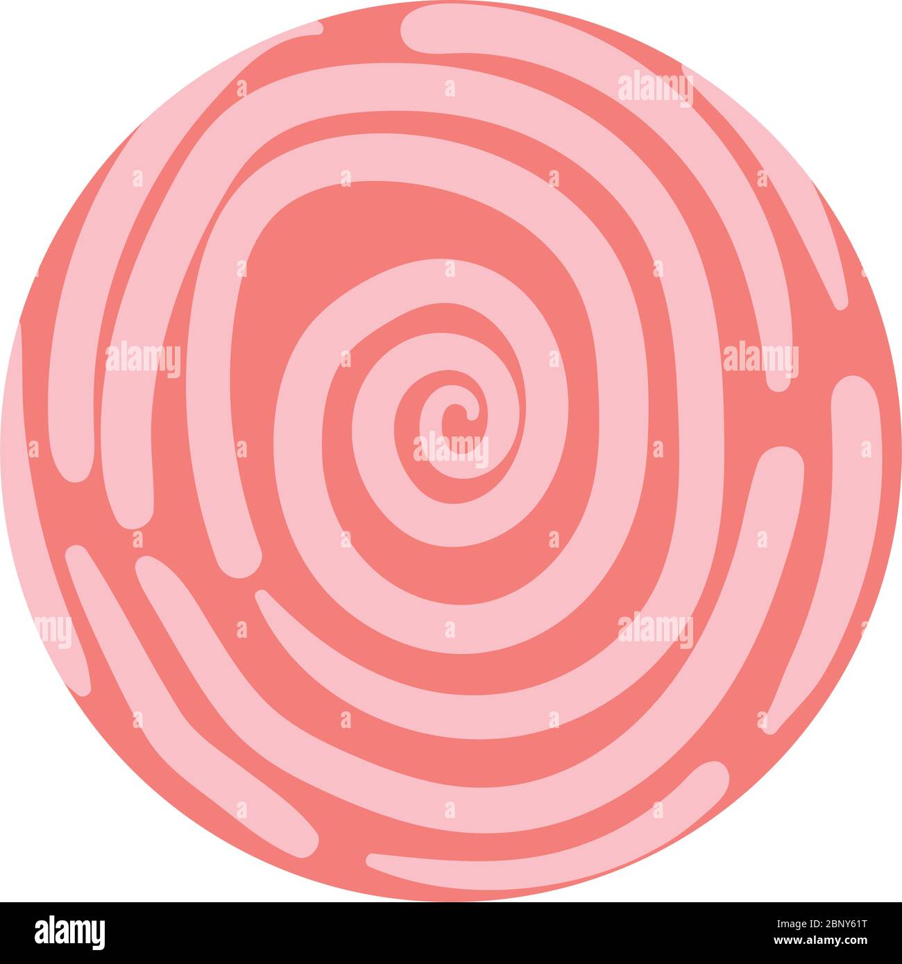 spiral organic pattern block style Stock Vector Image & Art - Alamy
