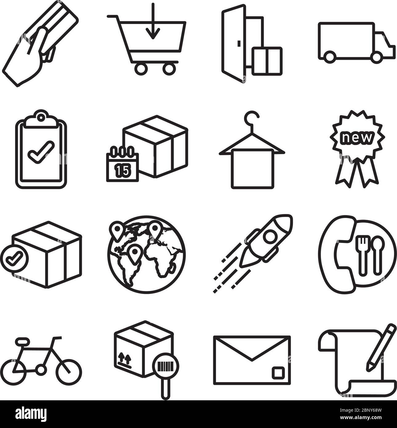 Cargo bundle Black and White Stock Photos & Images - Alamy