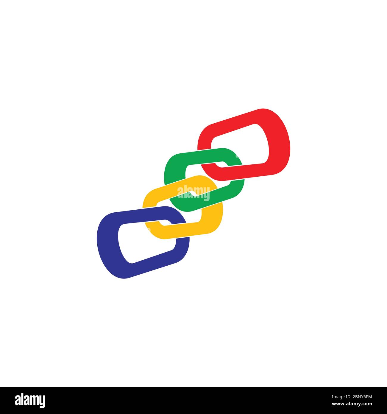 strong chain colorful symbol vector Stock Vector Image & Art - Alamy