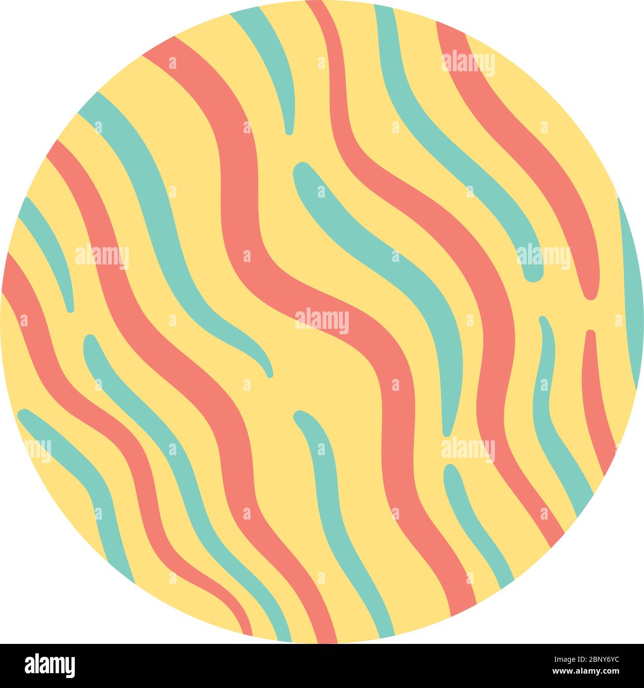 waves organic pattern block style Stock Vector Image & Art - Alamy