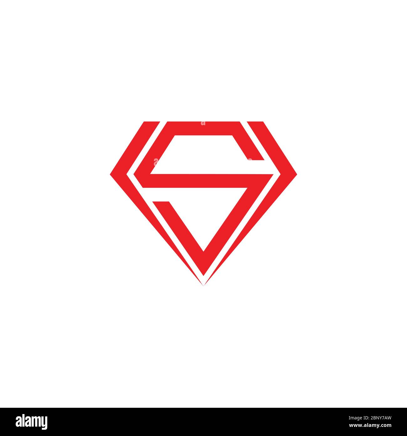 Letter S Symbol Diamond