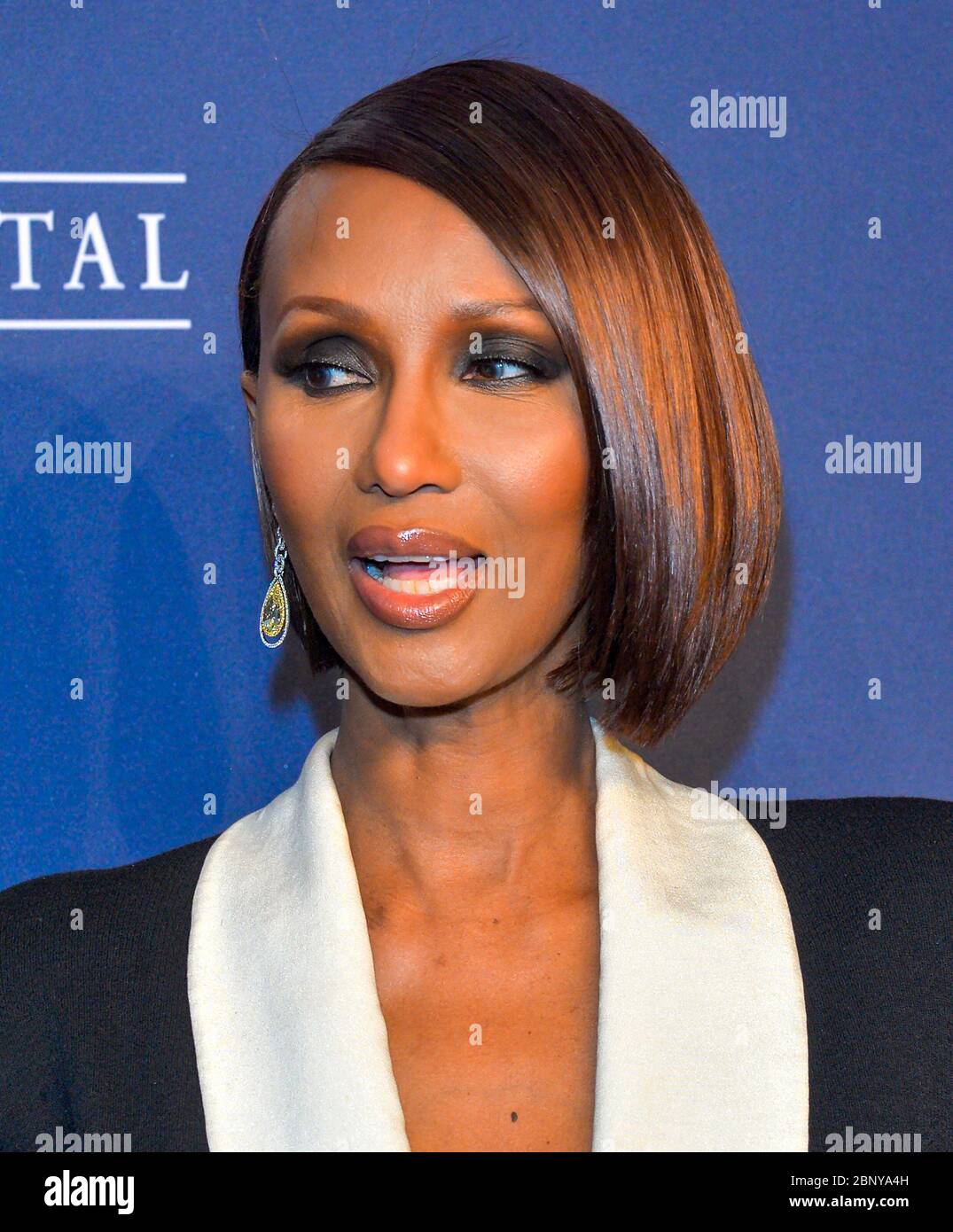 Iman portrait hi-res stock photography and images - Alamy