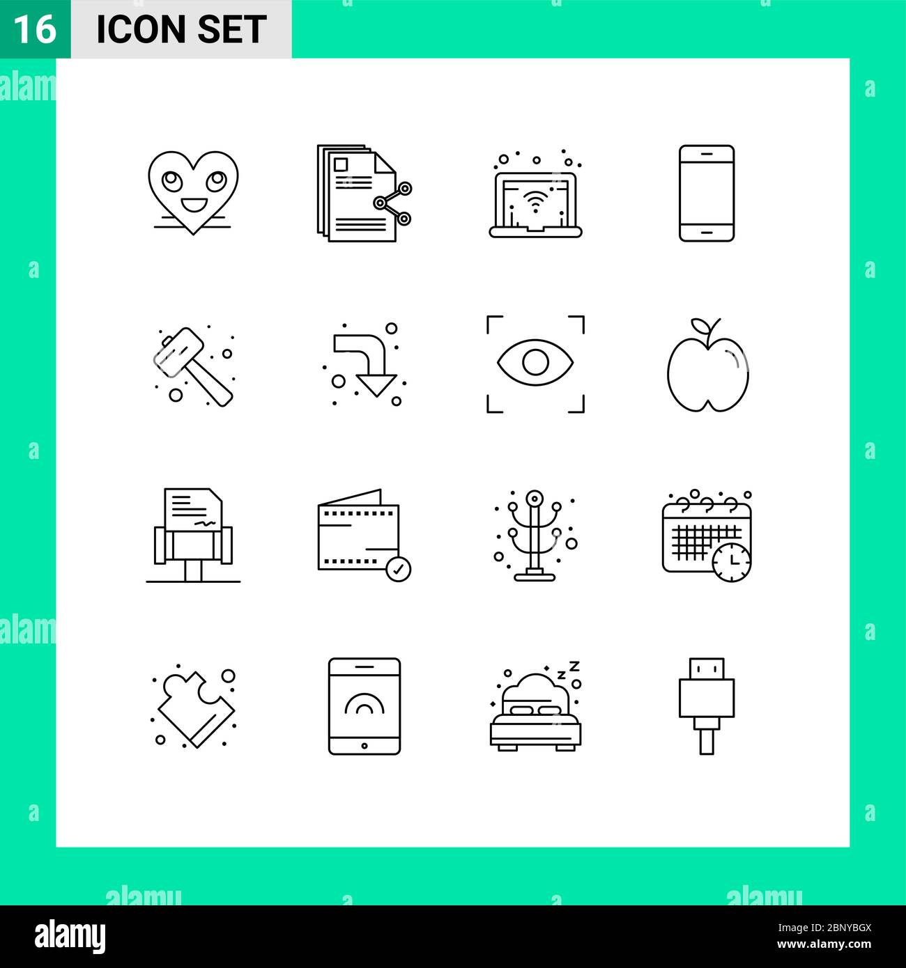 Iphone emoji vector hi-res stock photography and images - Alamy