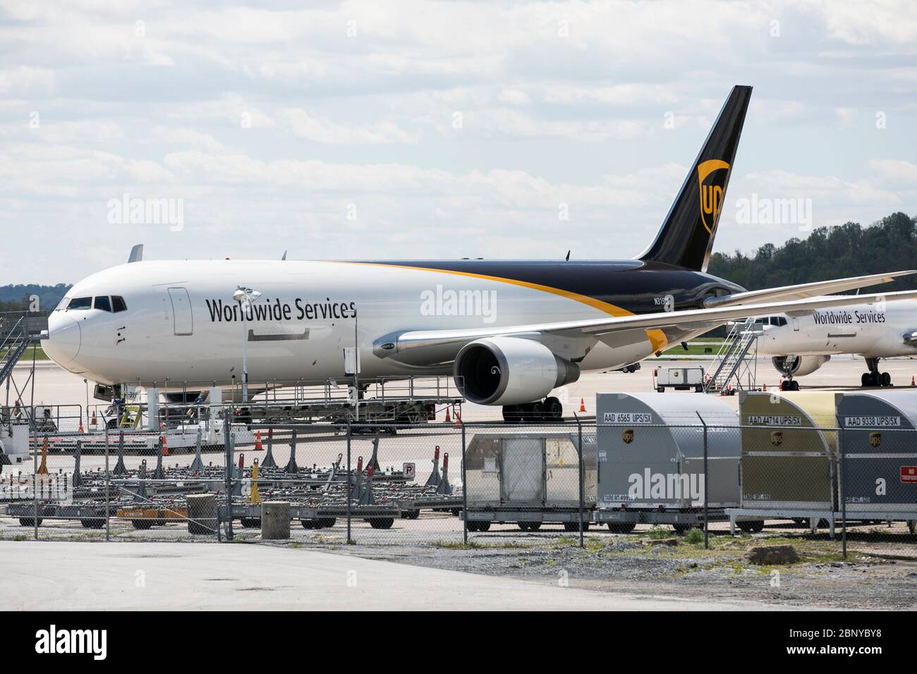 A United Parcel Service UPS Airlines aircraft in Middletown ...