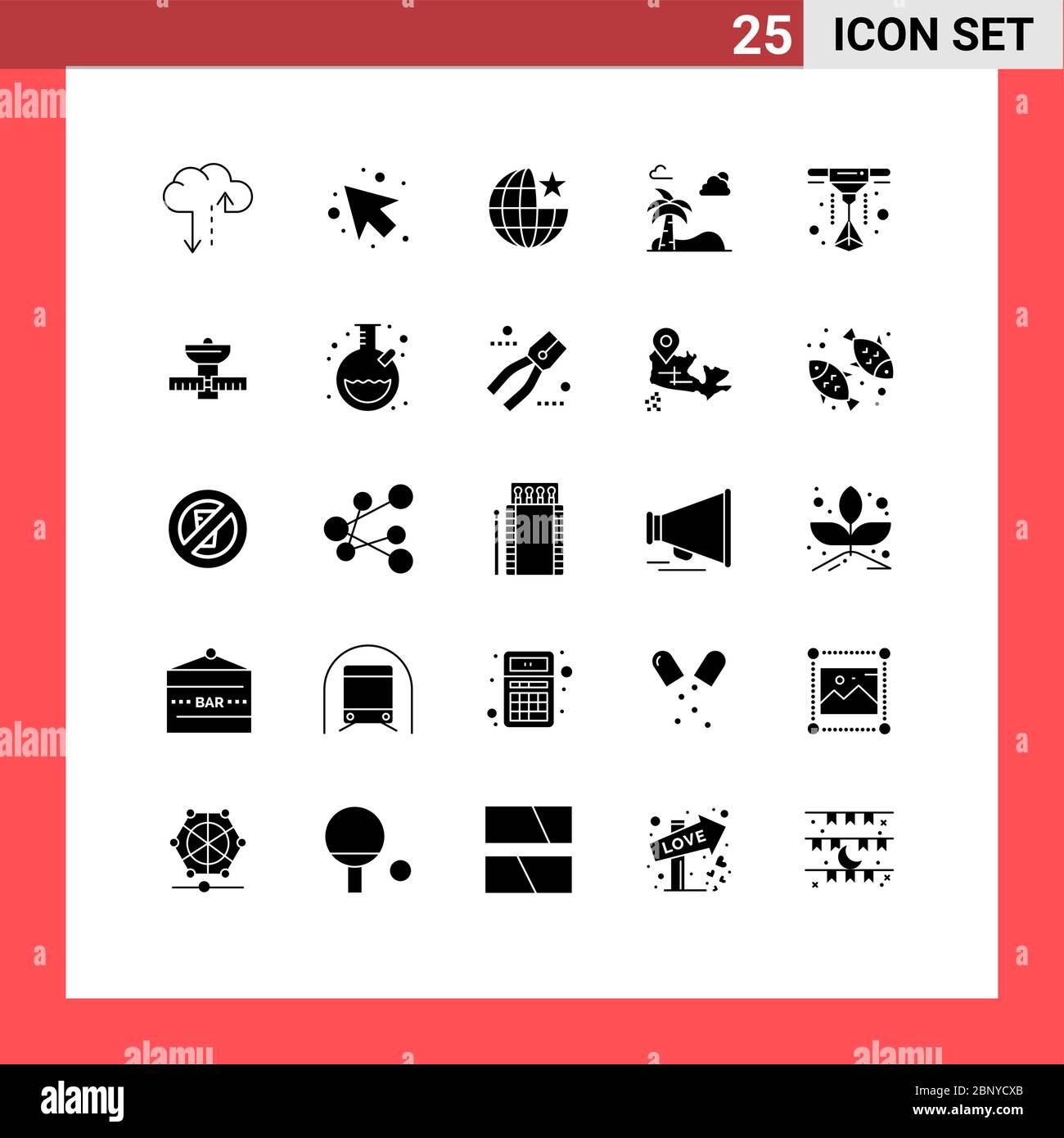 Satellite laser space Stock Vector Images - Alamy