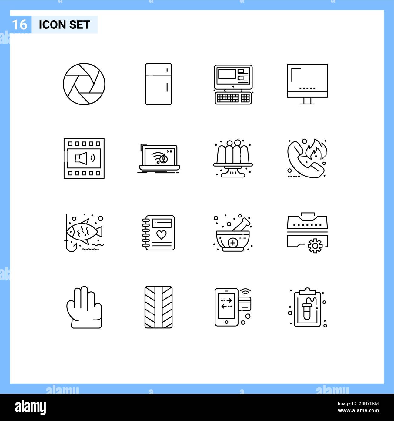 Electronic devices symbols hi-res stock photography and images - Alamy