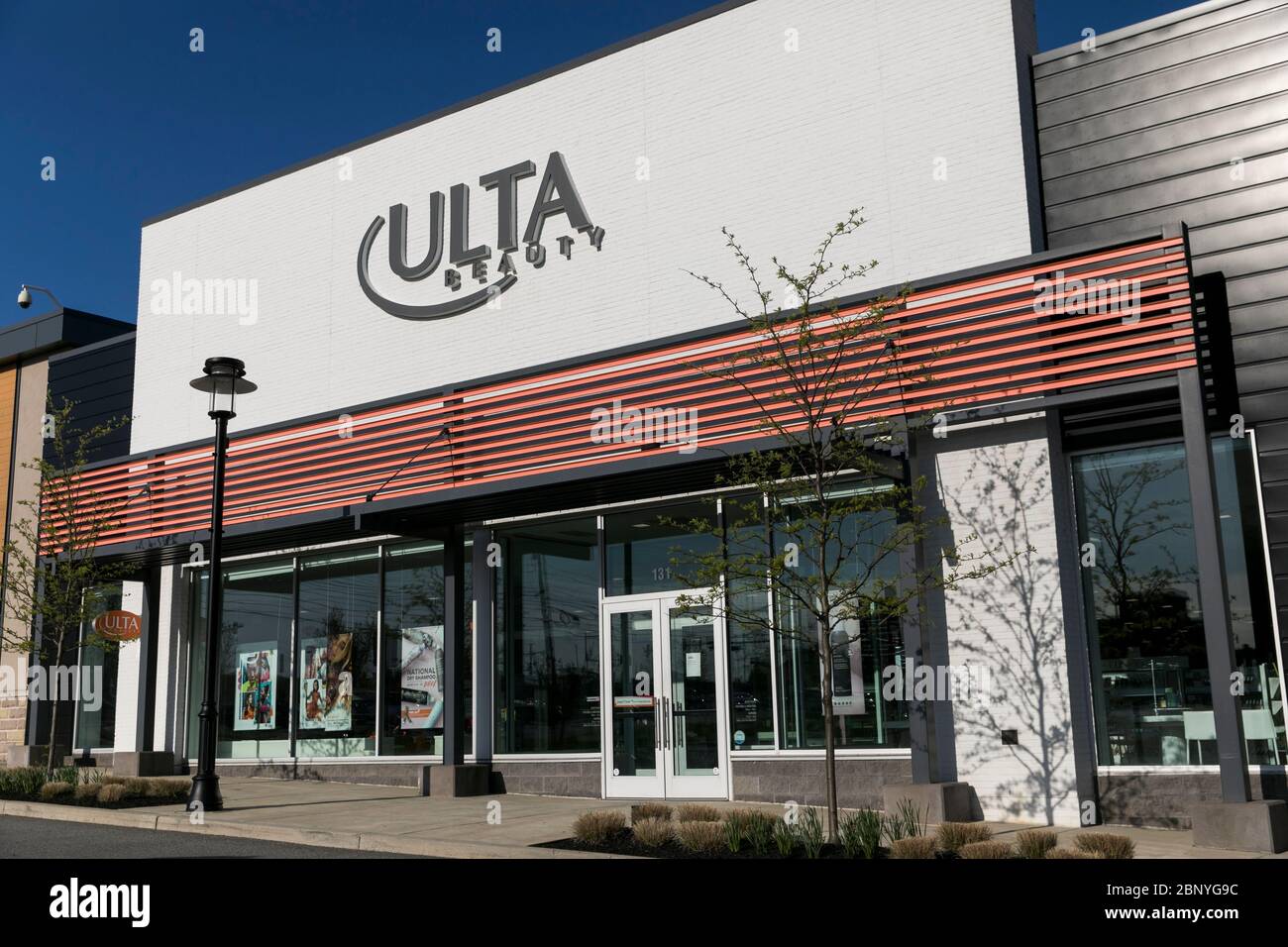 A logo sign outside of a Ulta Beauty retail store location in King of ...