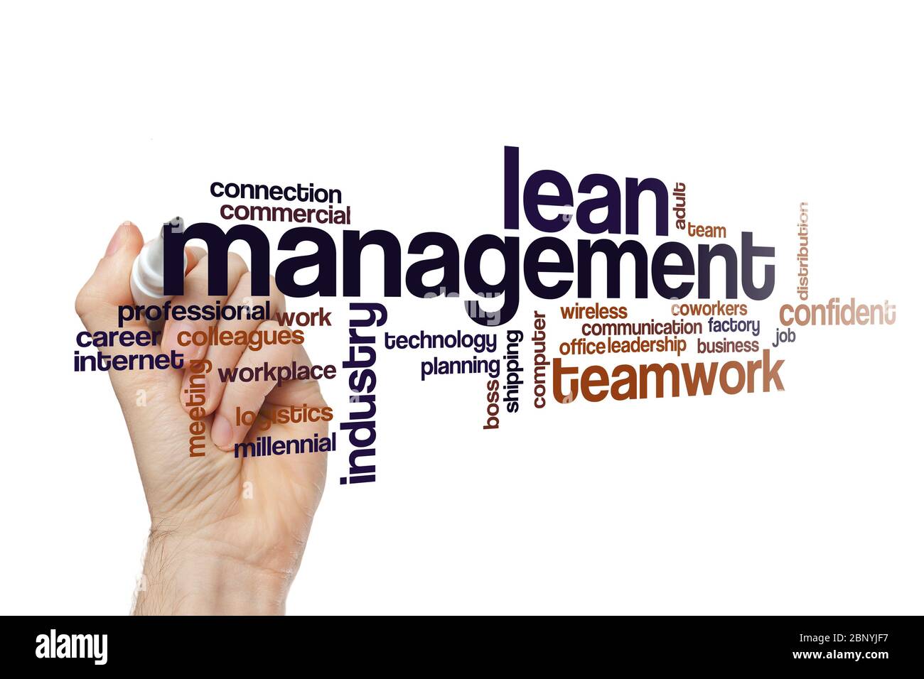 Lean logistics Cut Out Stock Images & Pictures - Alamy