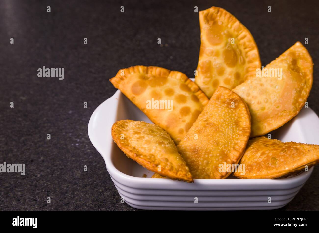 Great photo of Brazilian pastry (pastel), traditional dish of Brazilian ...