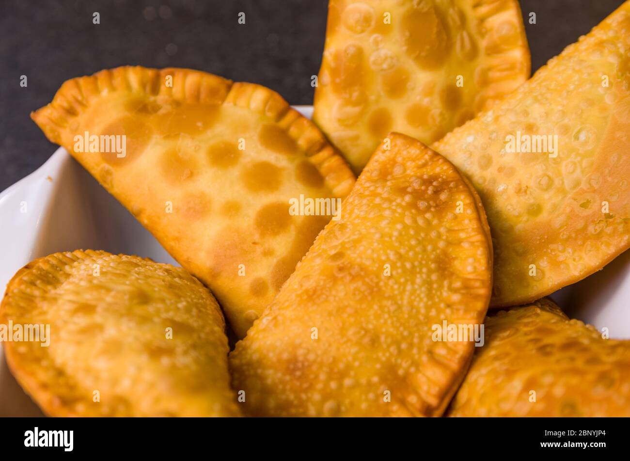 Great photo of Brazilian pastry (pastel), traditional dish of Brazilian ...