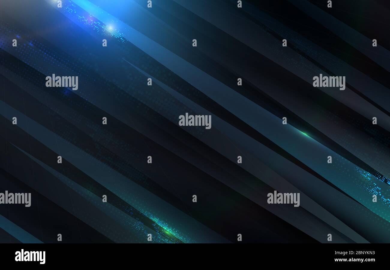 Abstract lines composition and technology hi-tech digital background ...