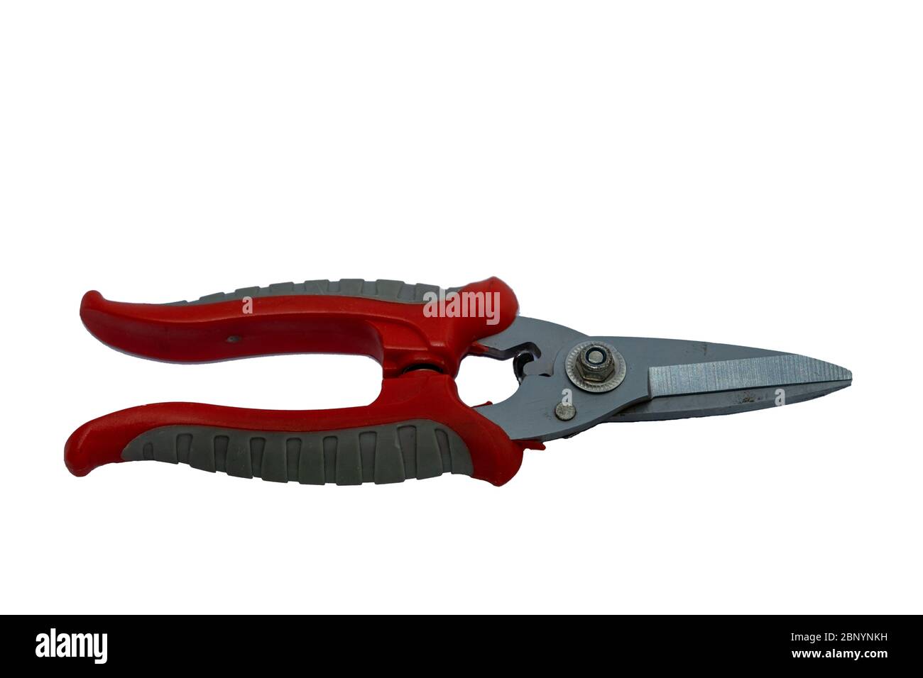 A professional Cable scissors with a plastic handle. accessories for ...