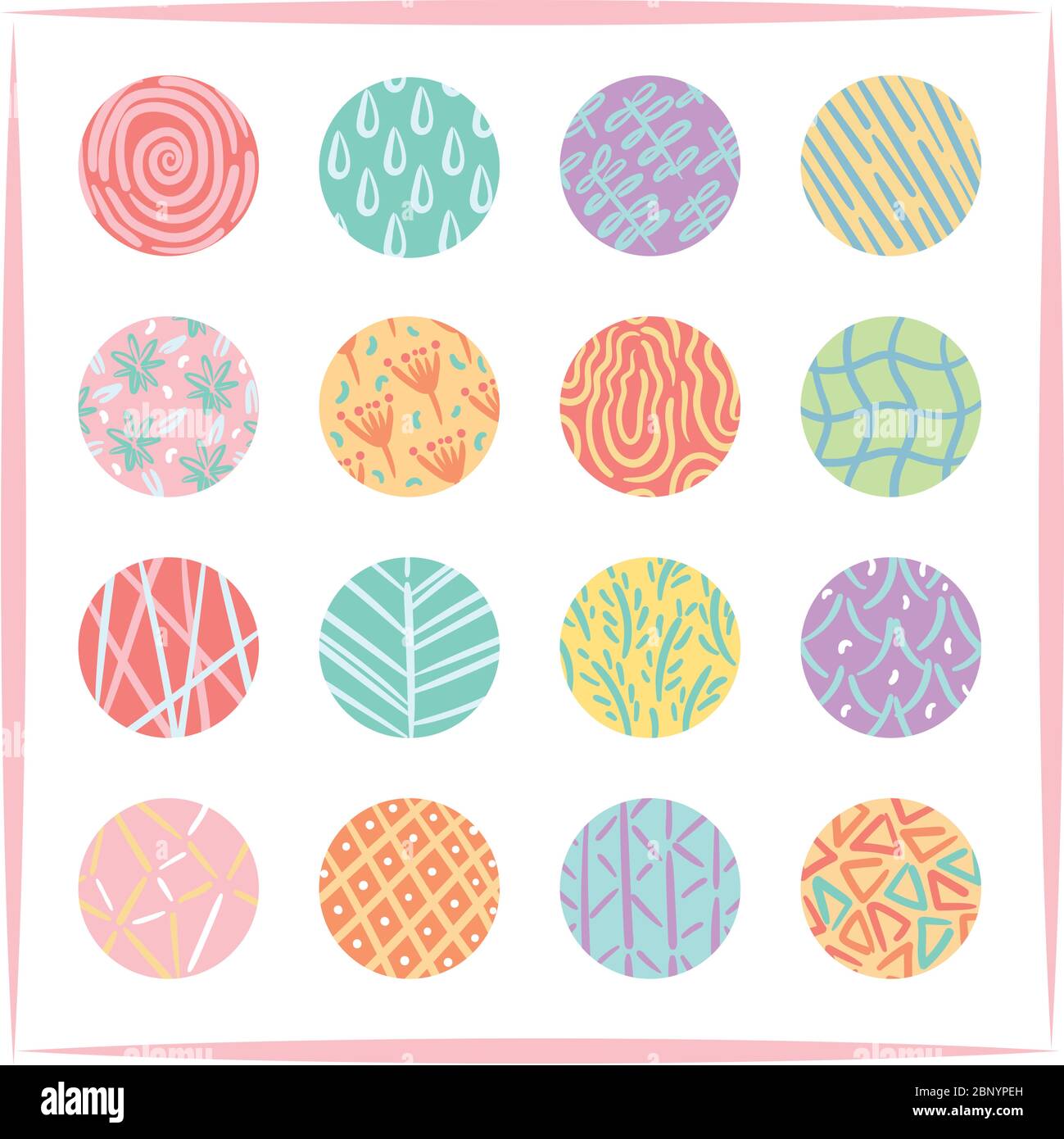 Repeating natural patterns Cut Out Stock Images & Pictures - Alamy