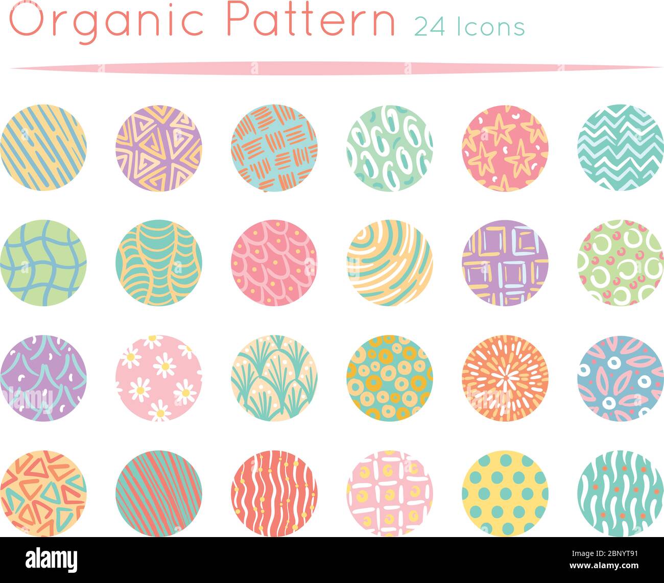 Repeating organic forms Stock Vector Images - Alamy