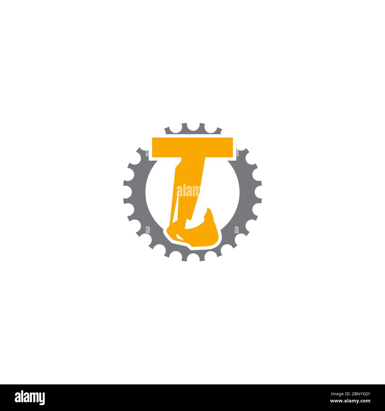 T letter logo vector vectors hi-res stock photography and images - Alamy