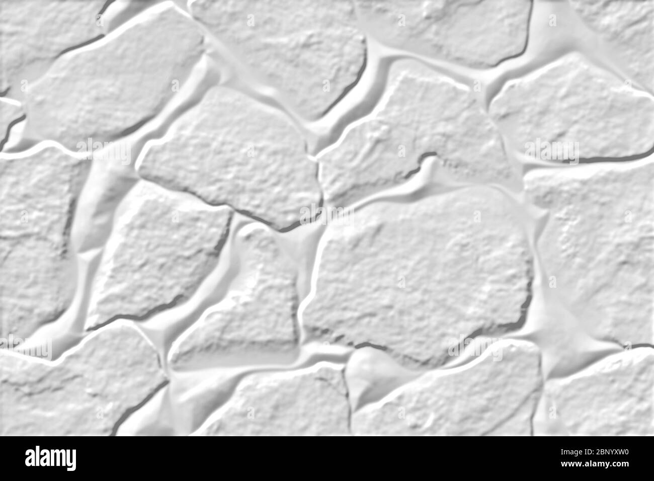 White seamless geometric texture. Origami paper style. 3D rendering ...