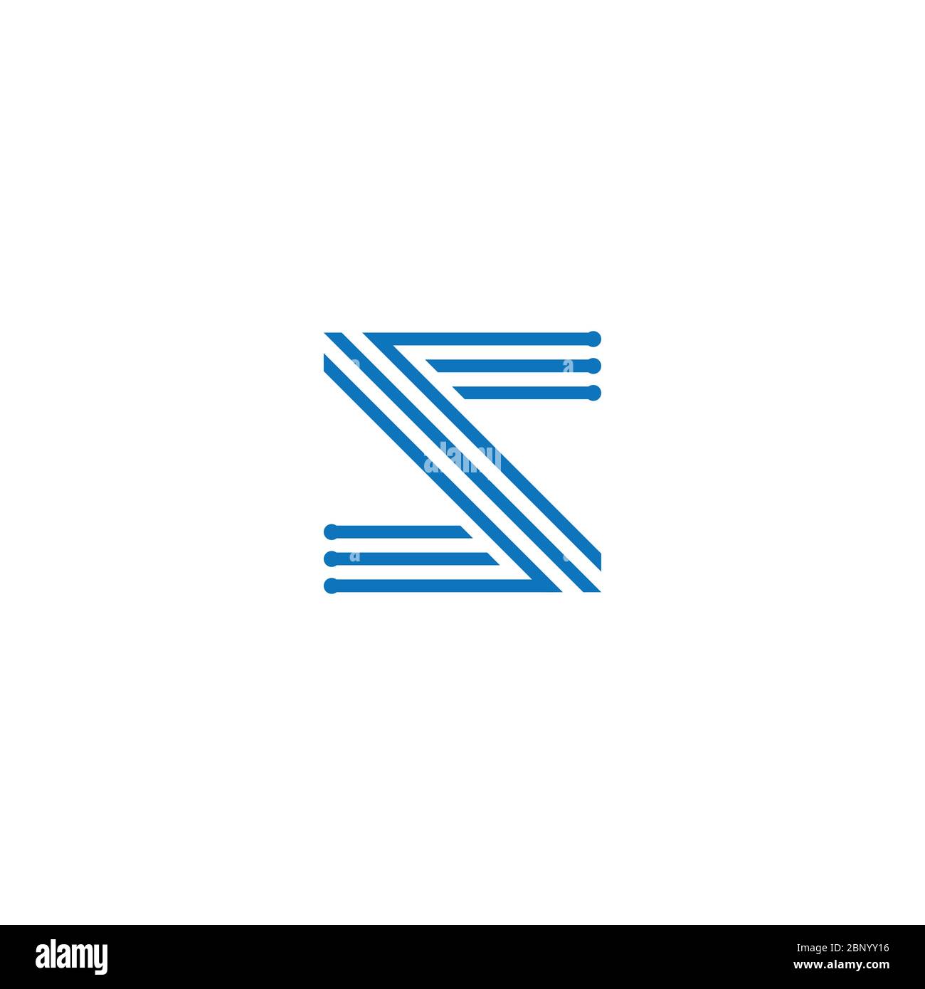 Dark Blue S Logo