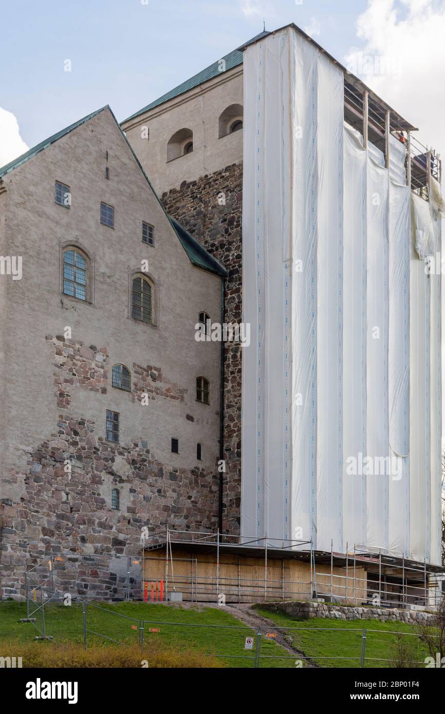 Medieval Turku Castle in Turku Finland Stock Photo - Alamy