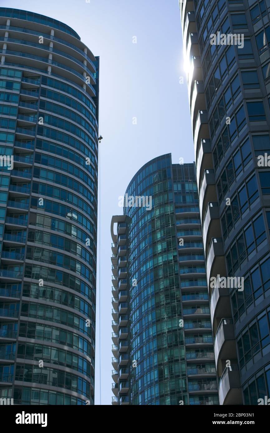 High rises in Toronto Ontario Stock Photo - Alamy