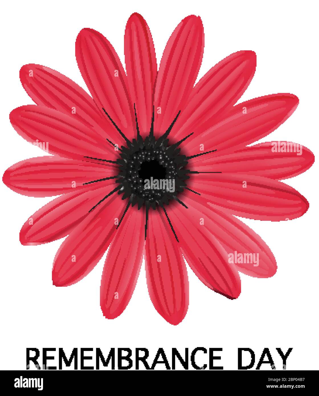 Anzac day on sign on white background illustration Stock Vector Image ...