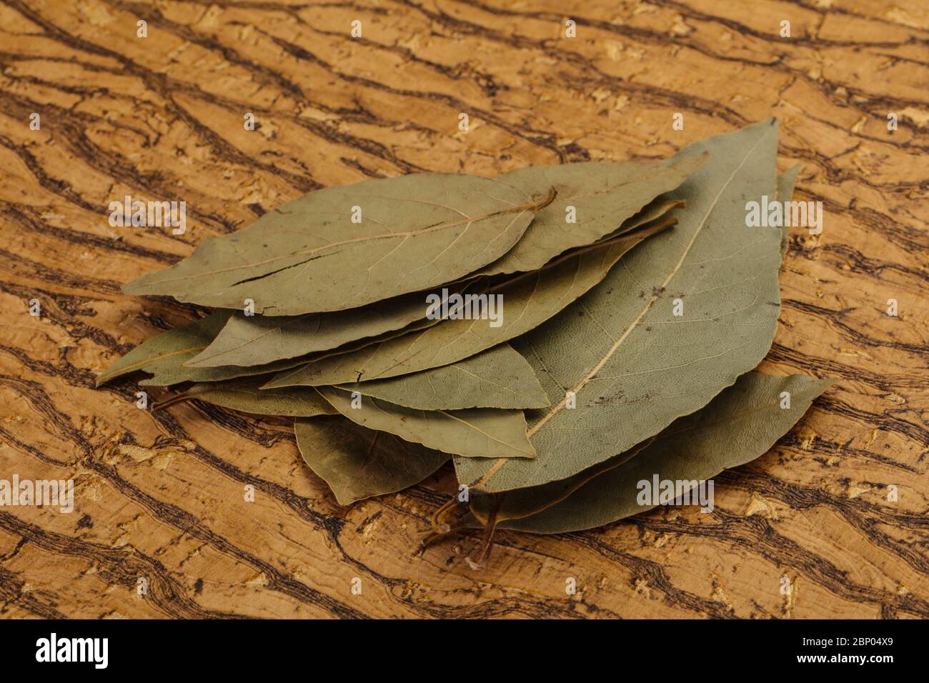 Dry laurel leaves - ready for cooking Stock Photo - Alamy