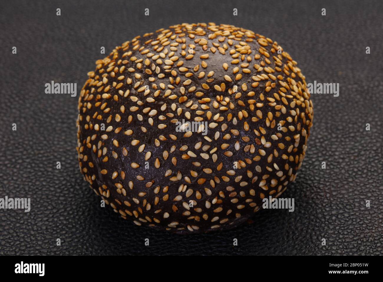 Fresh hot Bun for burger Stock Photo - Alamy