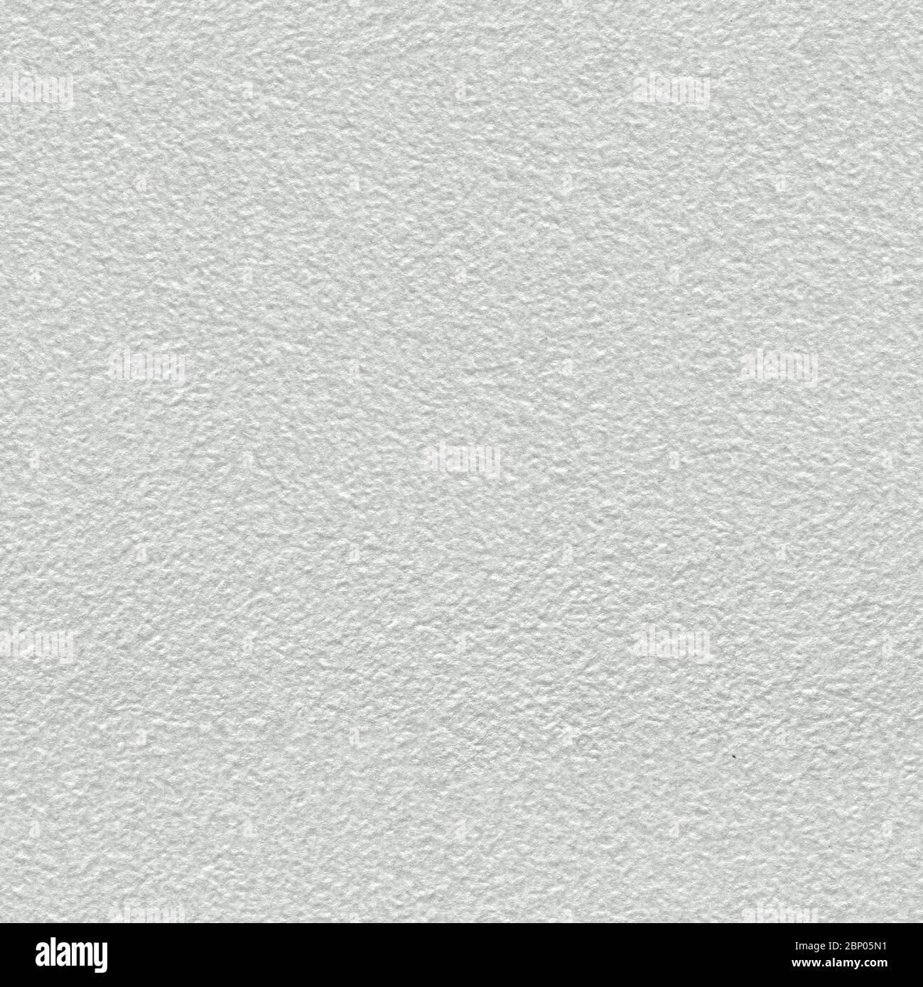 White Watercolor Paper Texture Seamless Square Background Tile Ready