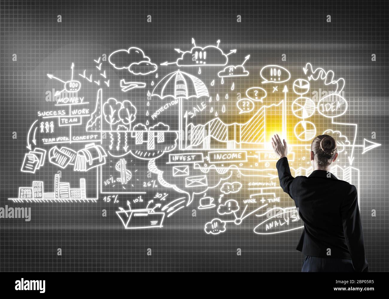 Business strategy plan Stock Photo - Alamy