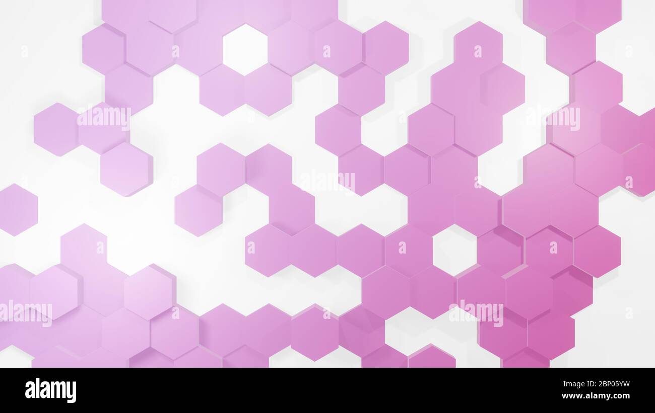 3d hexagon grid hi-res stock photography and images - Alamy